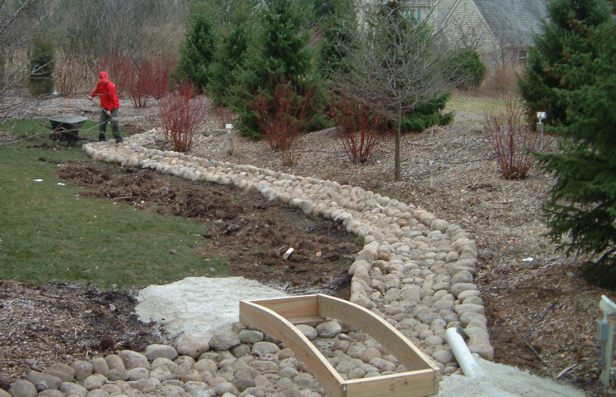 Small River Rock Landscaping - Landscape Fix